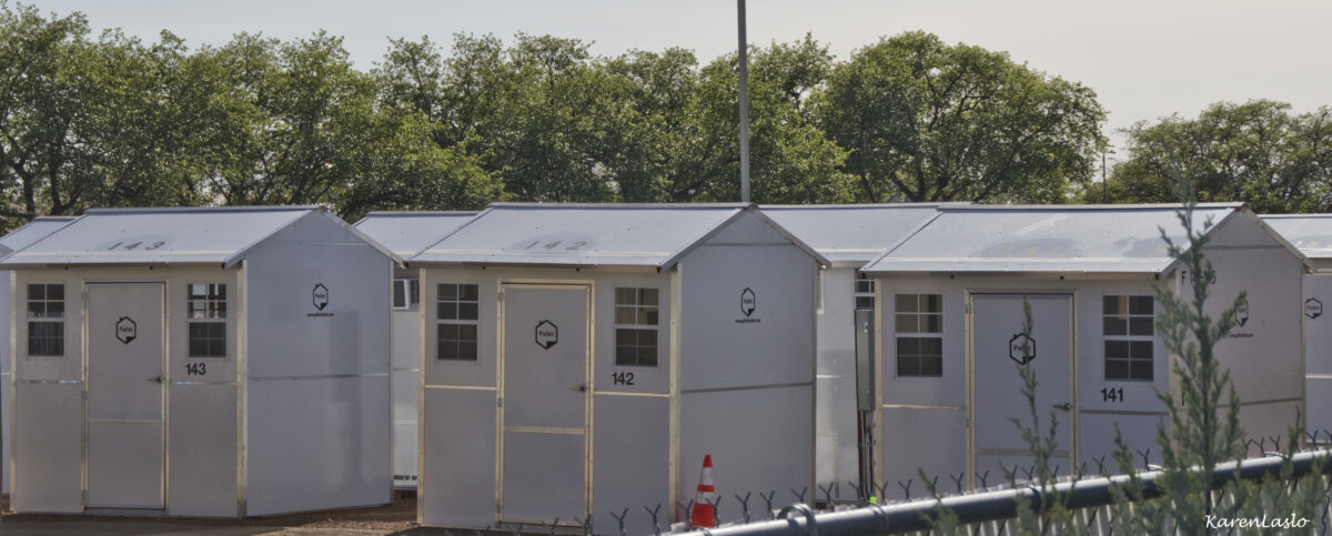 Final steps underway for pallet shelter site - ChicoSol News