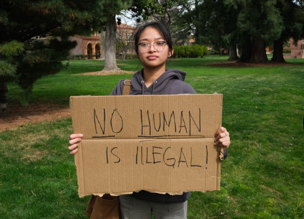 Protesters chant while job fair is underway; CSUC notches up security ...