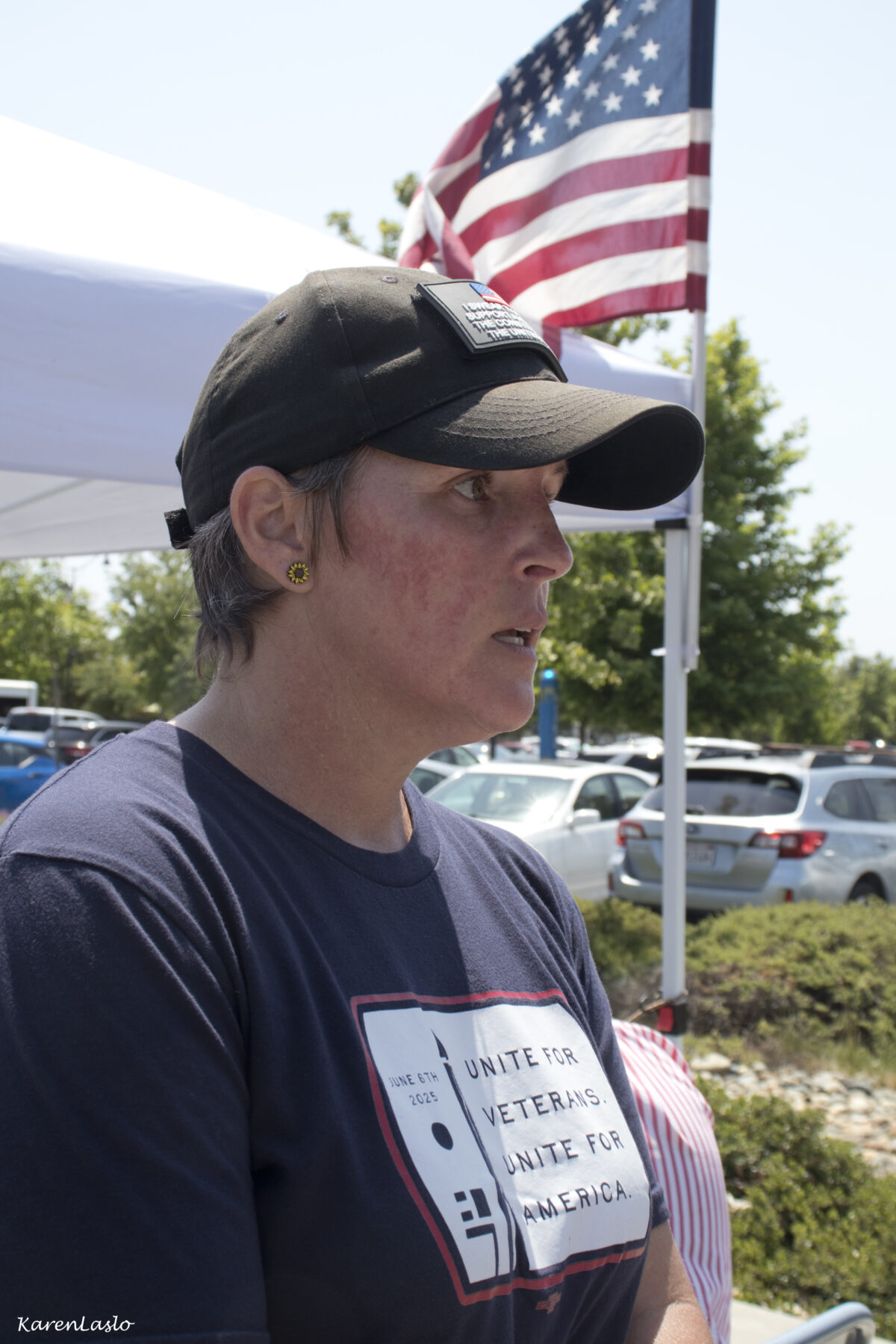D-Day demonstrators protest cuts to VA - ChicoSol News